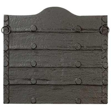 Plaque en fonte Plaque Anneaux GM