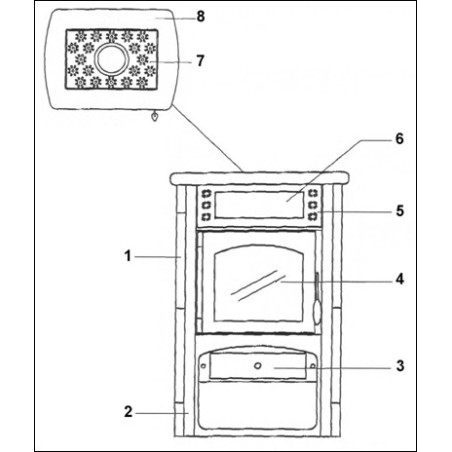 MONTANT LATERAL - Réf: D0026100